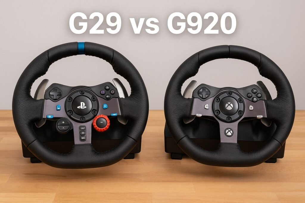 Logitech G29 vs G920: Which one is Better?